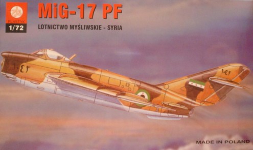 Plastyk 024 Mikoyan-Guriewitz Mig-17 PF Syrian Air Force