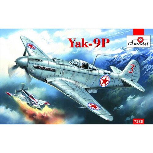 A-Model 07286 Yakovlev Yak-9P - Soviet WWII Fighter
