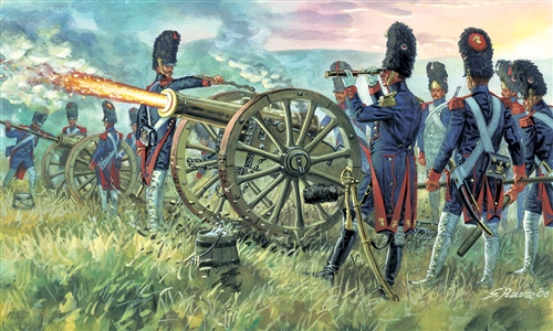 Italeri 6135 French Imperial Guard Artillery — Napoleonic Wars