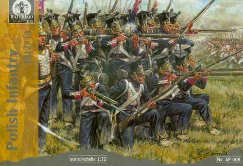 Waterloo 1815 AP008 Polish Infantry 1812/1814