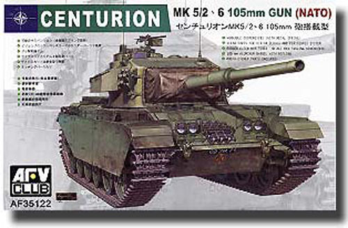 AFV Club 35122 Centurion Mk5/2 105mm Gun Nato 1950's MBT