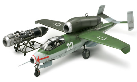 Tamiya 61097 Heinkel He162 A-2 Salamander