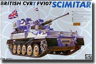AFV Club 35013 British CVRT FV107 Scimitar