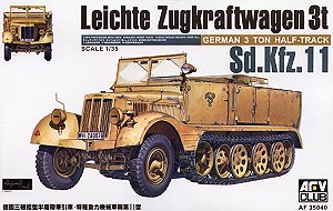 AFV Club 35040 German 3-Ton Half Track Sdkfz 11