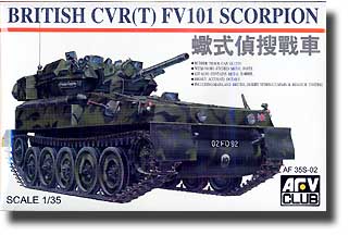 AFV Club 35S02 British CVR(T) FV101 Scorpion