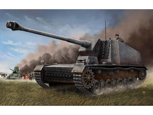 Trumpeter 00350 German 12.8cm L/61 STURER EMIL
