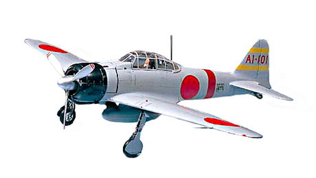 Tamiya 61016 A6M2 Zero Typ 21