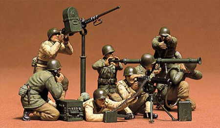 Tamiya 35086 US Gun and Mortar Team