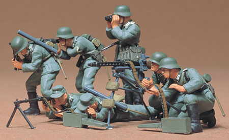 Tamiya 35038 German Machine Gun Troops