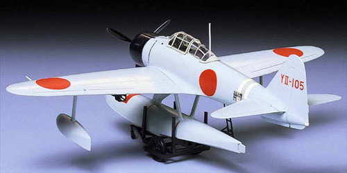 Tamiya 61017 Nakajima A6M2-N (Rufe)