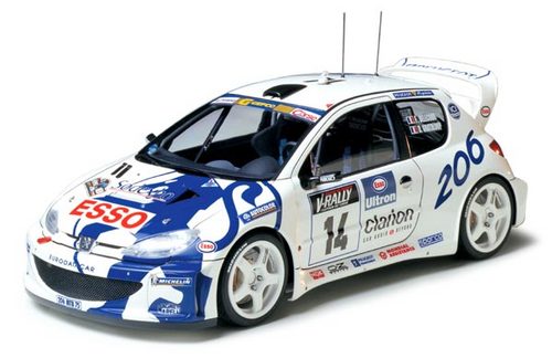 Tamiya 24221 Peugeot 206 WRC