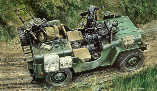 Italeri 0320 Commando Car