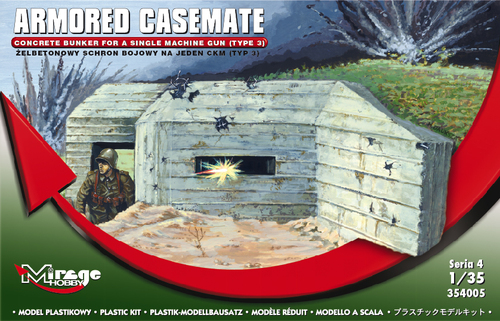 Mirage-Hobby 354005 Armoured Bunker
