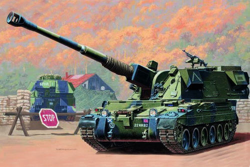 Trumpeter 00324 British 155mm AS-90 self-propelled howitzer