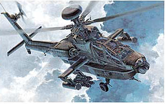 Hasegawa PT23 AH-64D Apache Longbow