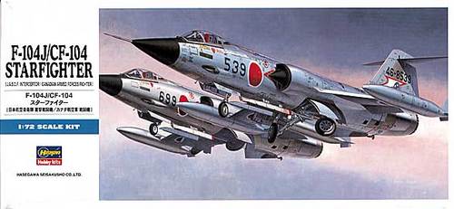 Hasegawa D16 F-104J/CF-104