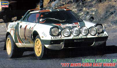 Hasegawa CR32 Lancia Stratos 1977 Monte Carlo
