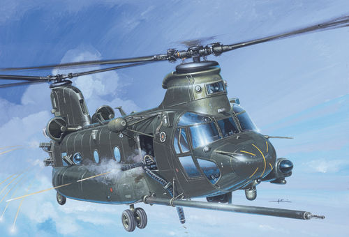 Italeri 1218 MH-47 E SOA Chinook