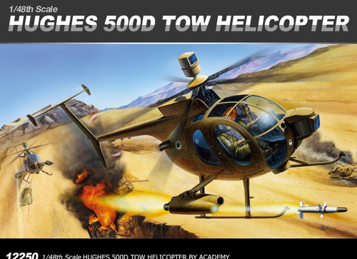 Academy 12250 Hughes 500D Tow Helicopter