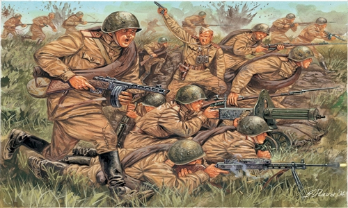 Italeri 6057 Russian Infantry (WWII)