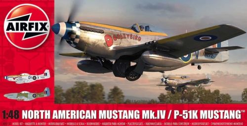 Airfix 05137 North American Mustang Mk.IV / P-51K Mustang