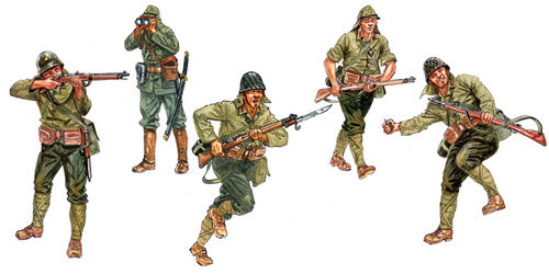 Italeri 6170 Japanese Infantry
