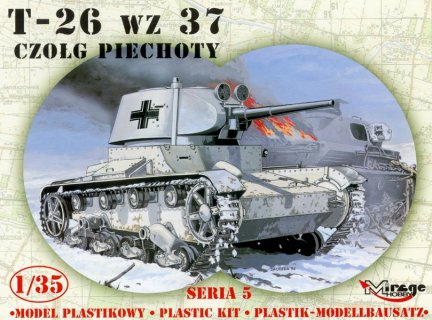 Mirage-Hobby 355008 T-26/BT wz.37 Czołg Piechoty