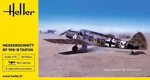 Heller 80231 Messerschmitt Bf 108-B Taifun