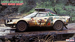 Hasegawa CR36 Lancia Stratos HF 1977 Safari Rally