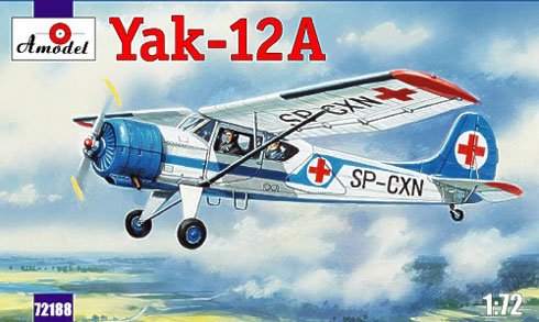 A-Model 72188 Yakovlev Yak 12A Soviet Civil Plane