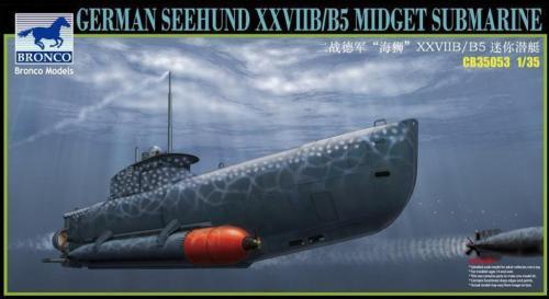 Bronco CB35053 German Seehund XXVIIB/B5 Midget Submarine