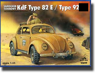 DISCONTINUED RPM 35099 KdF Type 82E / Type 92 SS. German WWII car