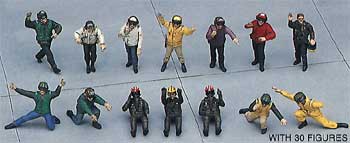 Hasegawa X48-06 US NAVY Pilot Deck Crew A