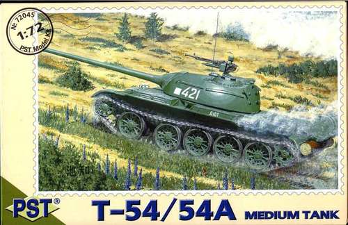 PST 72045 Soviet medium tank T-54/54A