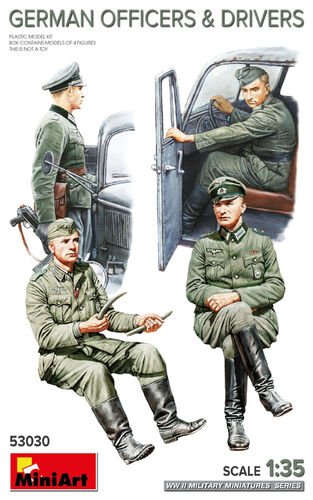 MiniArt 53030 German WWII Officers & Drivers