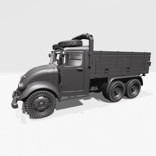 EMP3D 72011422 Średnia ciężarówka 6x6 Tatra 82