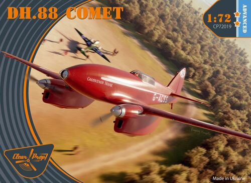 Clear Prop Models 72019 DH.88 Comet