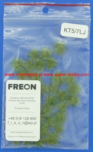 FREON KT57LJ Grass Tufts - Summer Light (5/7mm, 40pcs)