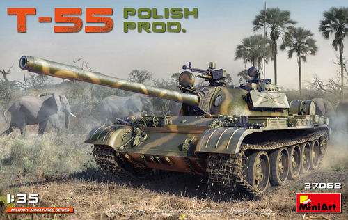 MiniArt 37068 T-55 Polish Production