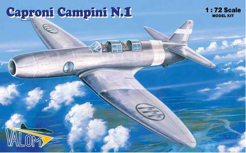 Valom 72073 Caproni Campini N.1 Italian experimental jet aircraft
