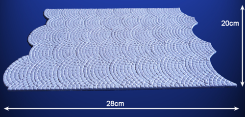 Firestorm Models 35111 Fan Pattern Cobblestone