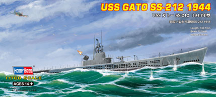 Hobby Boss 87013 USS Gato SS-212 44