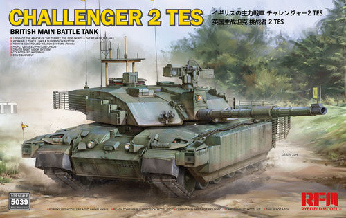 Rye Field Model RM-5039 British Main Battle Tank Challenger 2 Tes