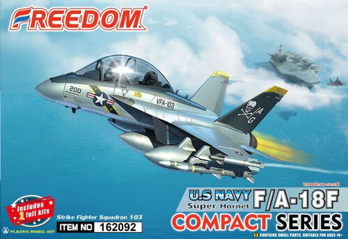 Freedom Model Kits 162092 Boeing F/A-18 F Super Hornet - US Navy VFA-103 Jolly Rogers