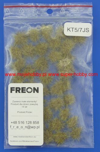 FREON KT57JS Grass Tufts - Autumn Dry (5/7mm, 40pc)