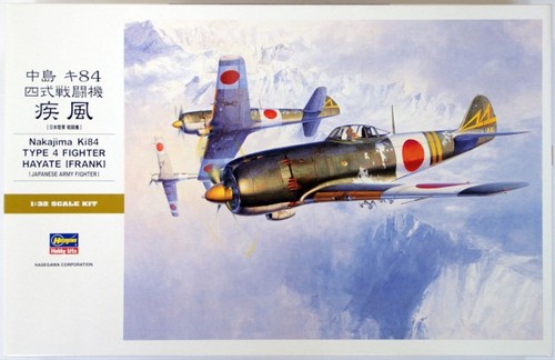 Hasegawa ST24 Nakajima Ki84 Type 4 Fighter Hayate (Frank)