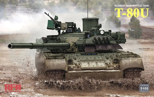 Rye Field Model RM-5105 T-80U Russian MBT