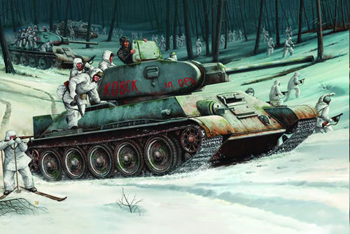 Trumpeter 00905 Soviet medium tank T-34/76 Mod. 1942