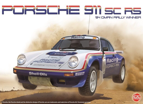 Nunu Model Kit 24011 Porsche 911 SC RS '84 Oman Rally Winner
