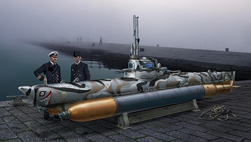 Italeri 5609 German Biber Midget Submarine